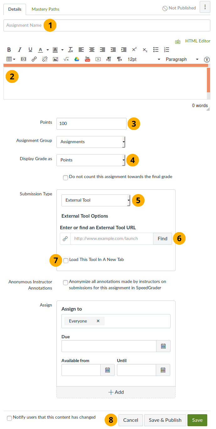 13.6. Setup in Canvas — Mahara 25.04 manual